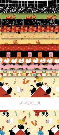 BOK BOK MEOW - 10" SQUARE PACKS, 42 COLORS || BOK BOK MEOW || Dear Ste ...